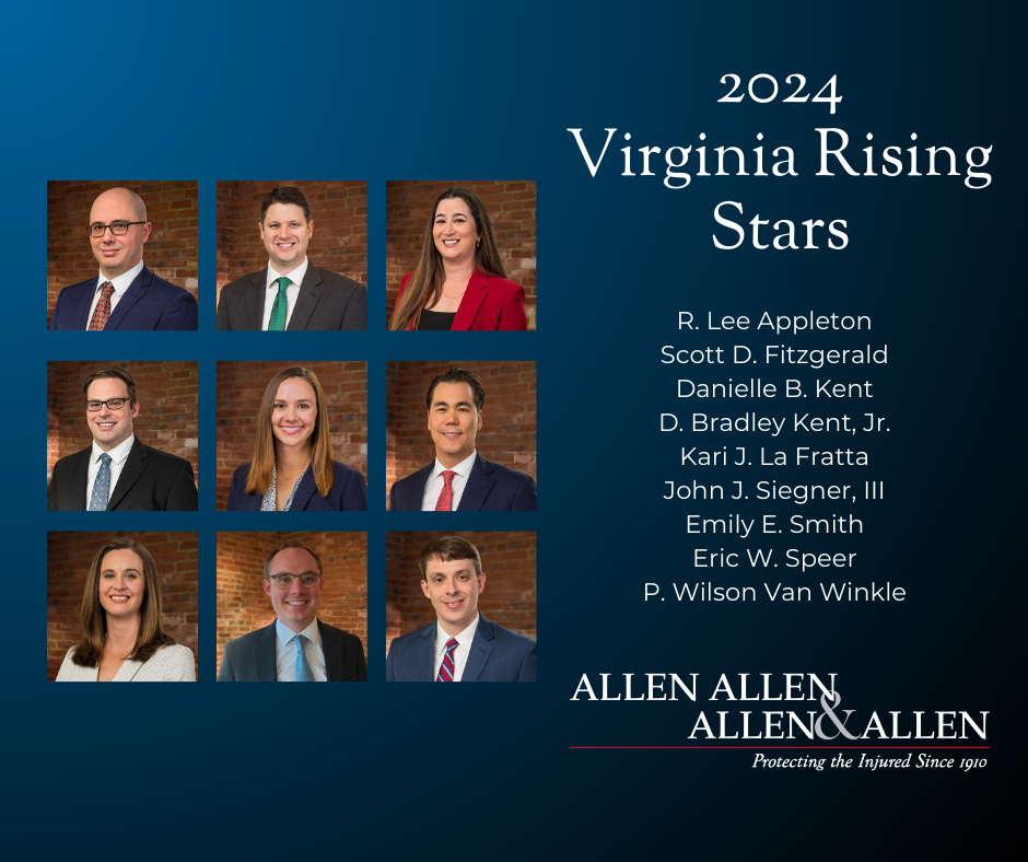 25 attorneys named to Virginia Super Lawyers | Allen and Allen