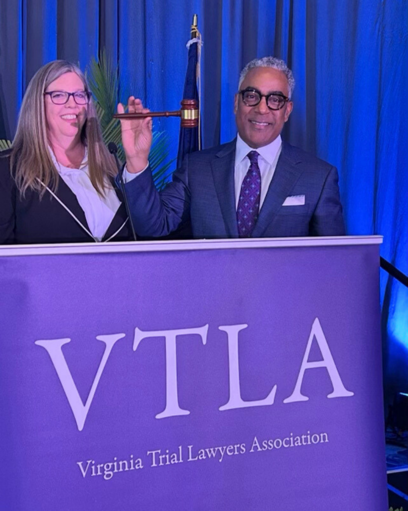 Derrick Walker Installed as VTLA President | Allen and Allen