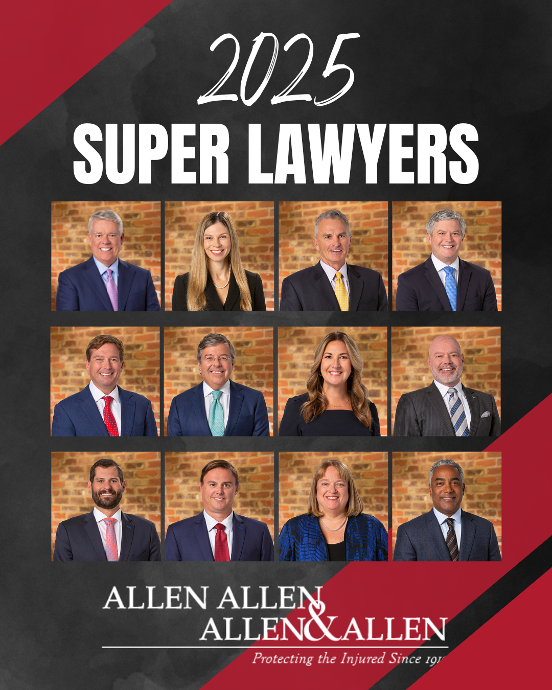 21 attorneys named to 2025 Virginia Super Lawyers | Allen and Allen