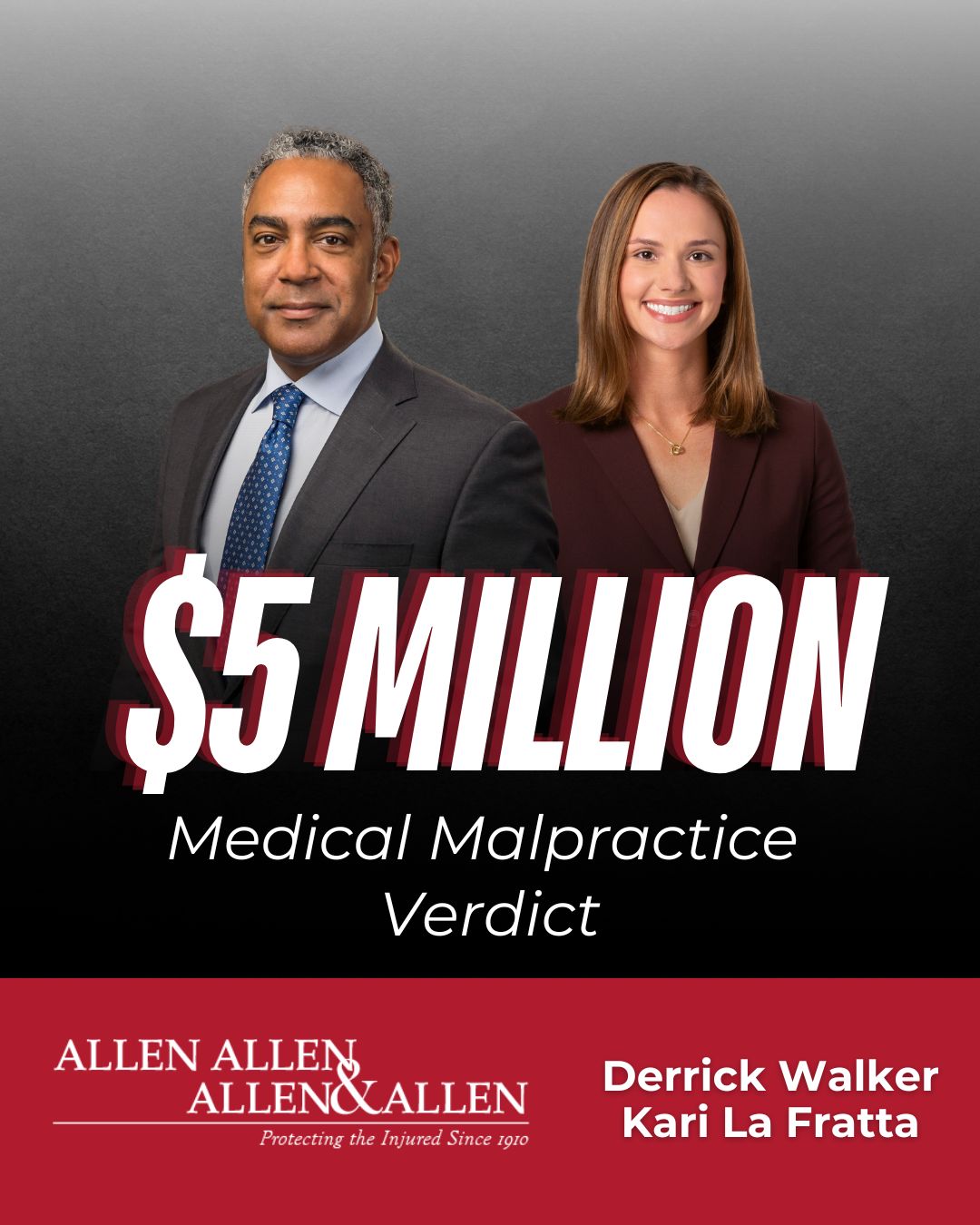 Medical Malpractice $5,021,000 | Allen and Allen
