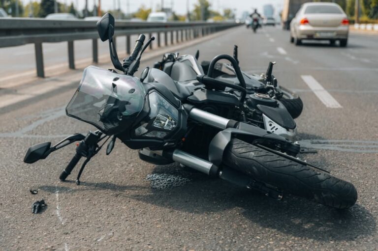 What happens if a road hazard caused my motorcycle accident? | Allen ...